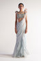 Ice Blue Drape